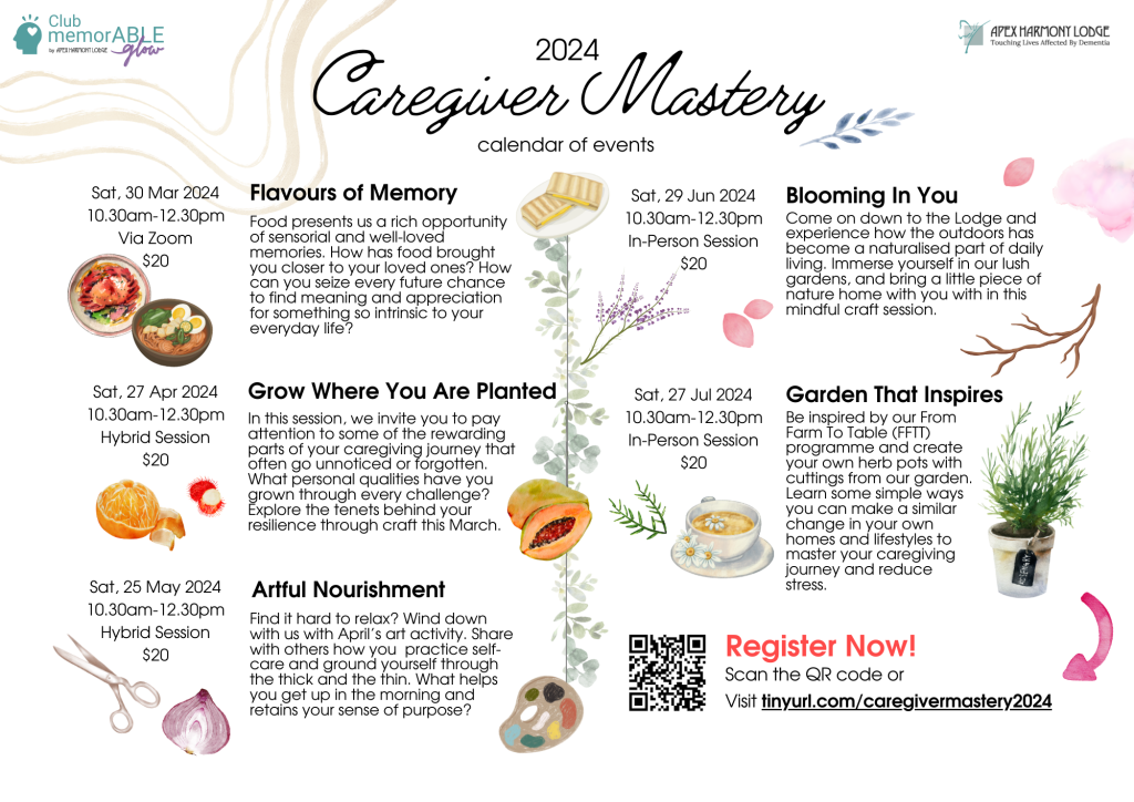 Caregiver Mastery Sessions - DementiaHub.SG